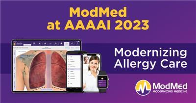 ModMed at AAAAI 2023: Modernizing Allergy Care With Its Latest Software ...