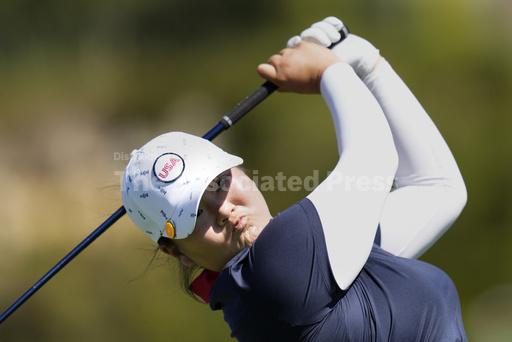 American Angel Yin moves into a share of the third-round lead at the LPGA Shanghai tournament ...