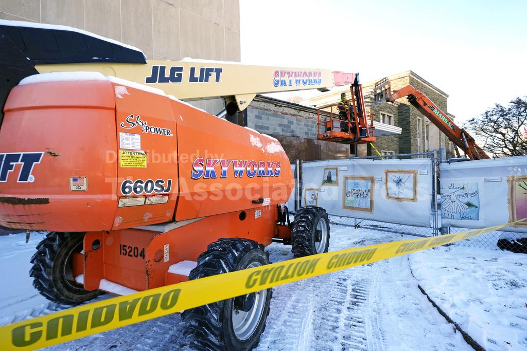 Tree of Life synagogue demolition begins ahead of rebuilding site of ...