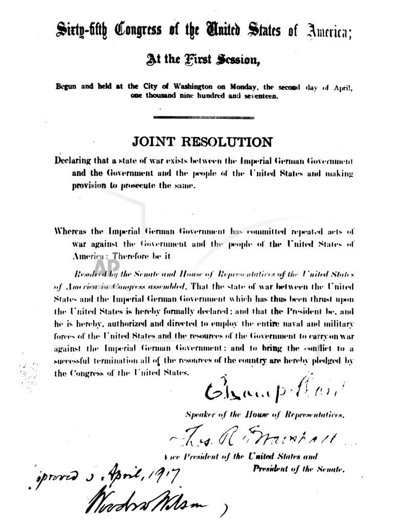 WWI Declaration Of War | Buy Photos | AP Images | DetailView WWI Declaration Of War | Buy Photos | AP Images | DetailView