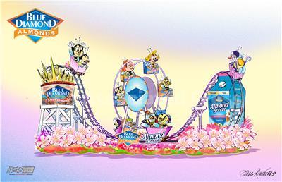 Blue Diamond Growers Celebrates Almonds and Bees in Fifth Annual Rose ...