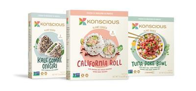 Konscious Foods™ Debuts World’s First Frozen Plant-Based Sushi Rolls ...