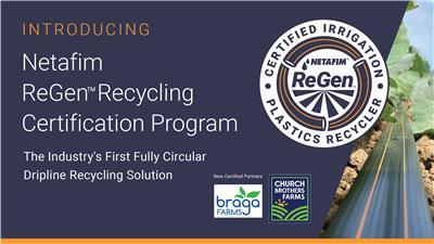 Orbia’s Precision Agriculture Business, Netafim, Launches ReGen ...