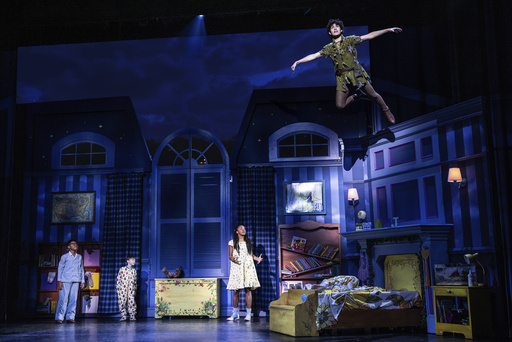 Off to Never Never Land: 'Peter Pan' flies again in a new tour after ...