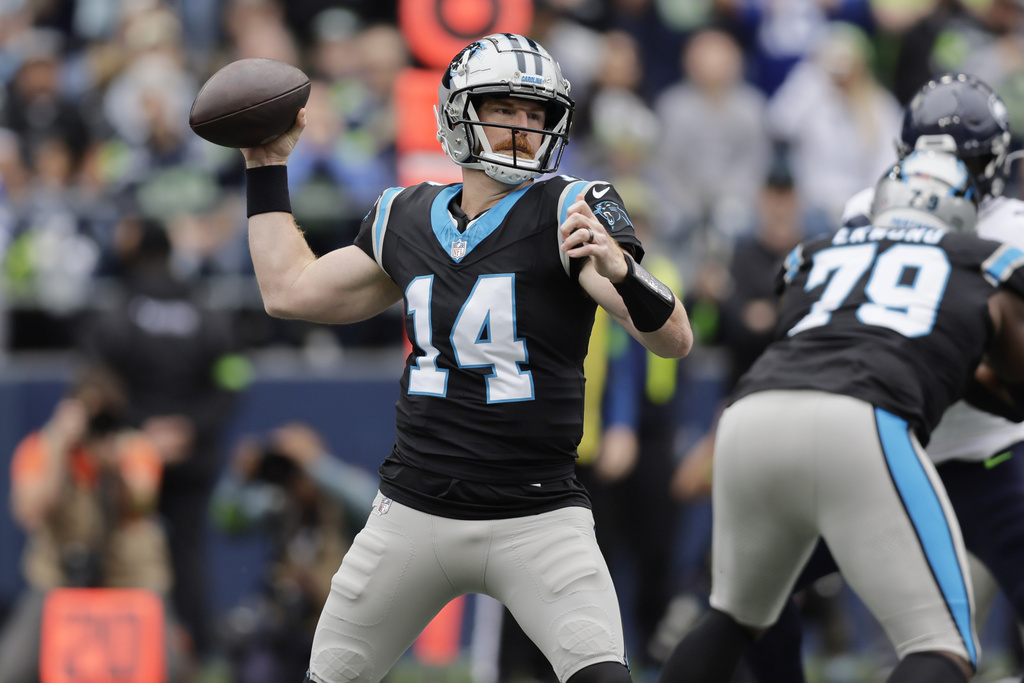 Panthers QB carousel keeps on spinning as 36-year-old Andy Dalton gets ...