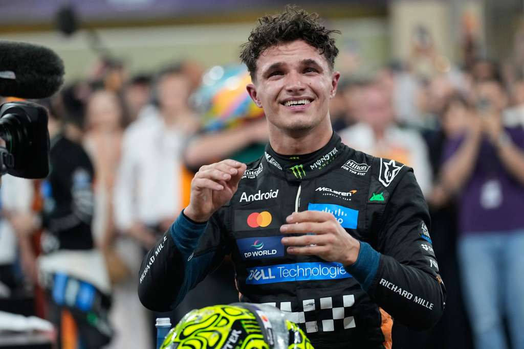 McLaren driver Lando Norris clinches his first F1 title at season ...