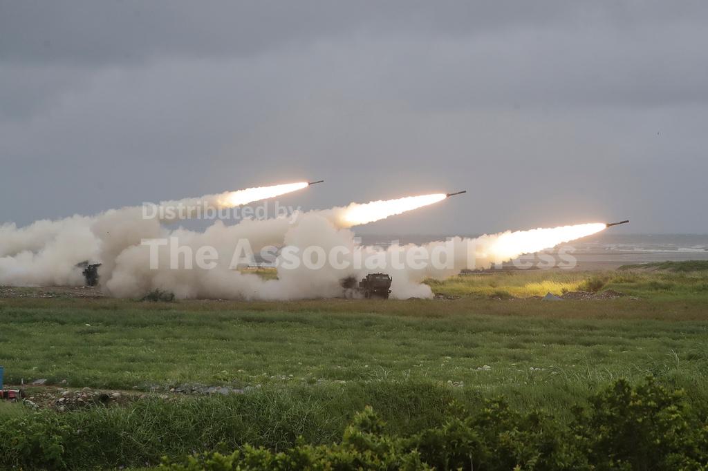 Taiwan fires rockets in China's direction from a US-supplied mobile ...