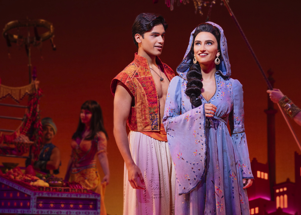 On Broadway, two stars of 'Aladdin' trace their roles all the way to ...