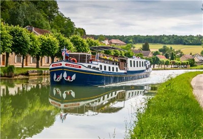 Luxury barges chart a new course through Europe's lesser-known ...