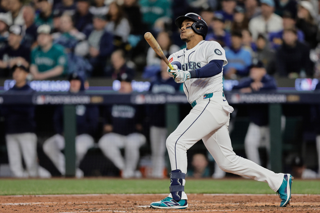 Jorge Polanco’s 2 home runs help Mariners take Game 2 of ALDS, even ...
