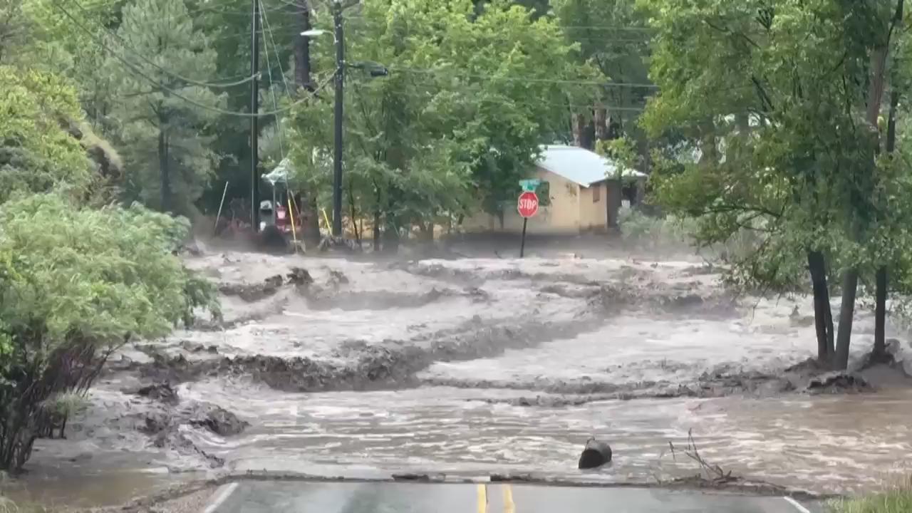 3 dead as flash flooding hits mountain village of Ruidoso in New Mexico ...
