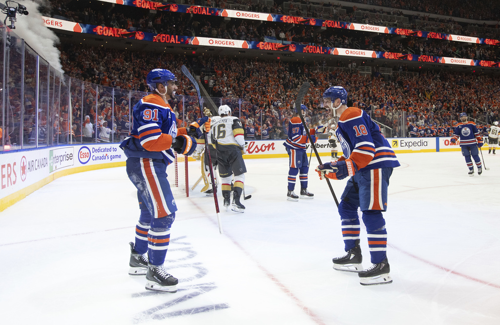 Evander Kane's physicality helps Oilers push Golden Knights to brink of ...