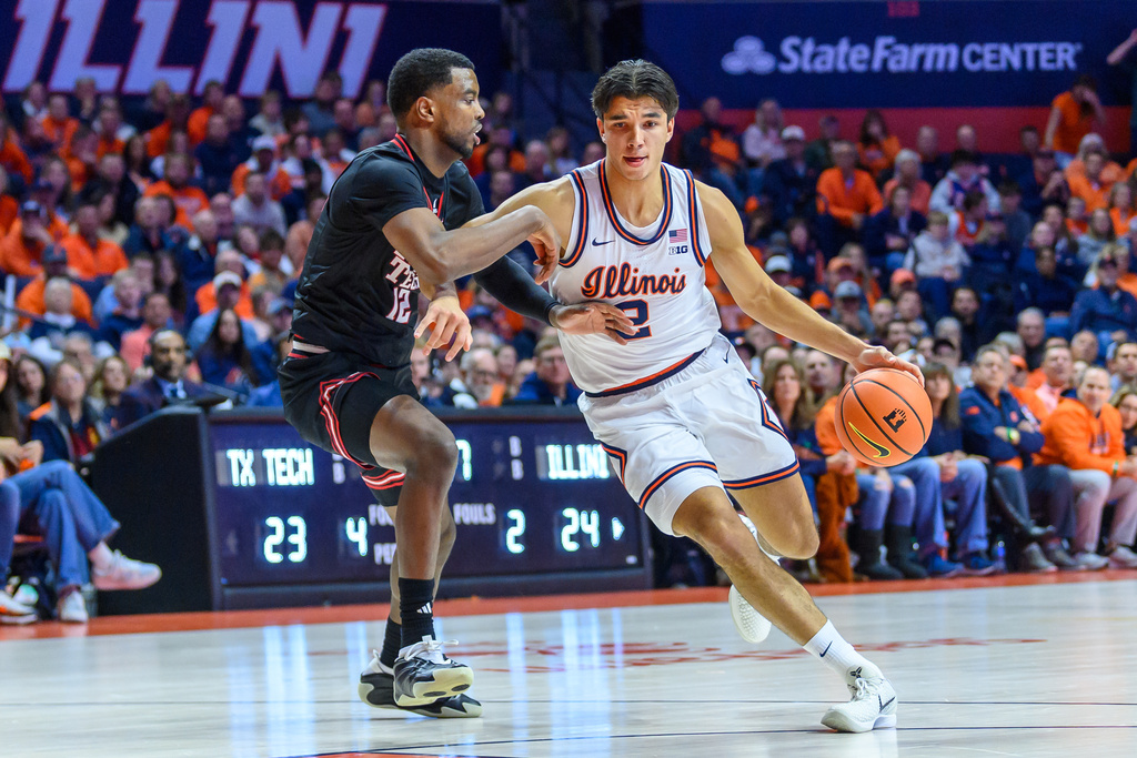 Stojakovic scores 23 and blocks late 3 attempt as No. 14 Illinois beats ...