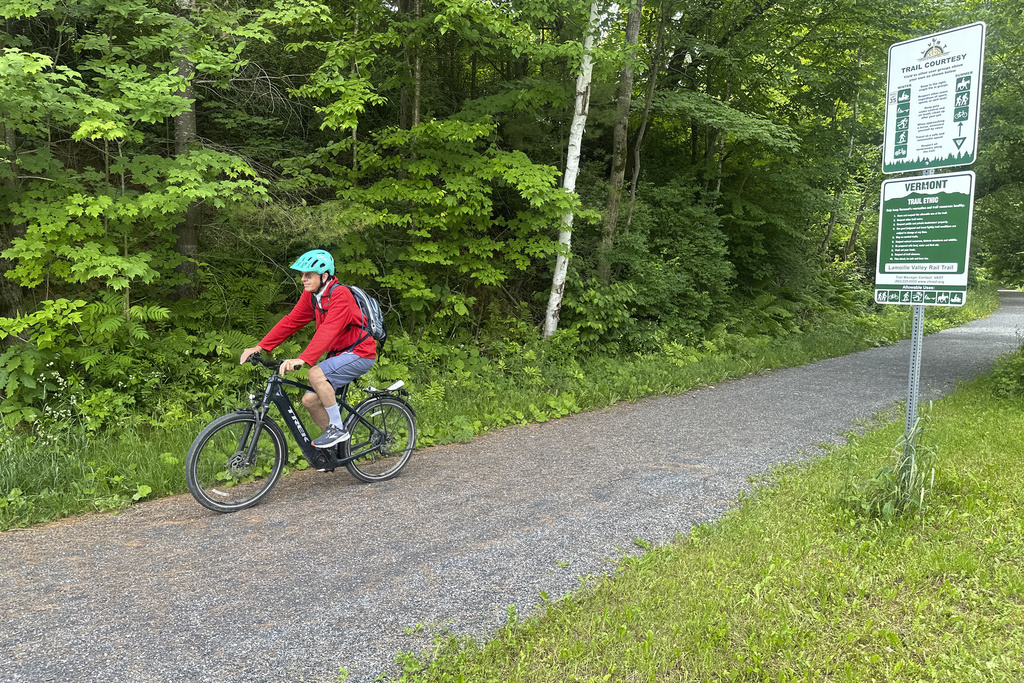 Hikers and cyclists can now cross Vermont on New England's longest rail ...