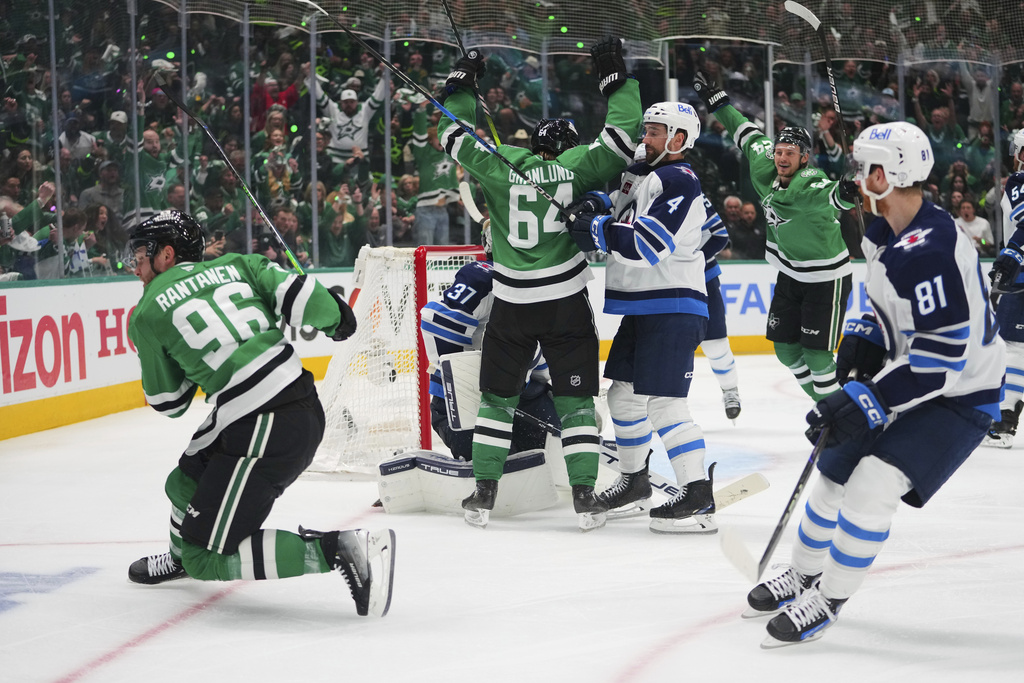Mikko Rantanen has a goal and 2 assists for Stars in 5-2 win over Jets ...