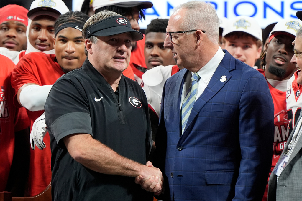 Georgia rewards athletic director Josh Brooks with raise and contract ...