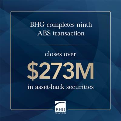 BHG Financial Completes First Consumer-Only ABS Transaction, Closes ...