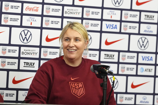 New national team coach Emma Hayes ready for sideline debut as US women ...