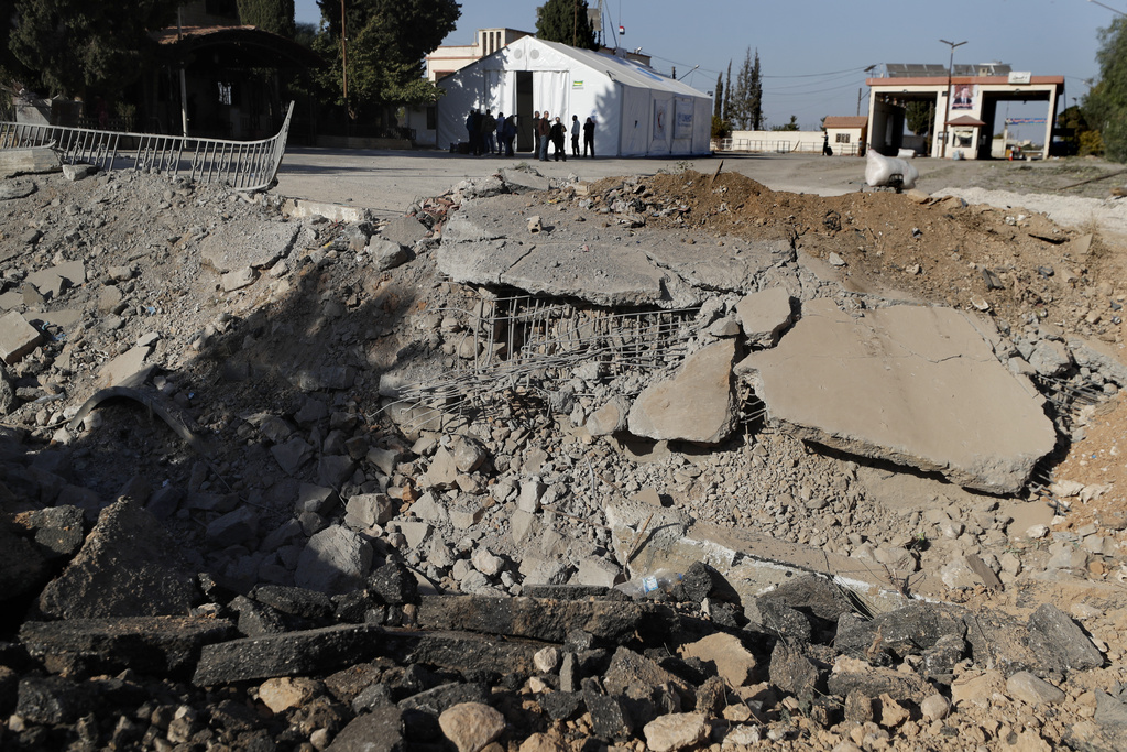 Destruction of Lebanon-Syria border crossings in Israeli airstrikes ...