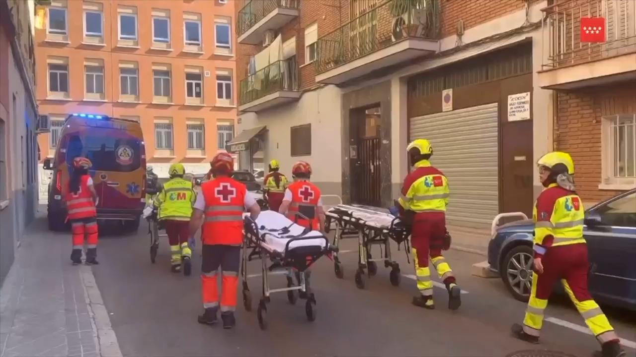 Explosion in Madrid from suspected gas leak injures 25 - The Morning Sun