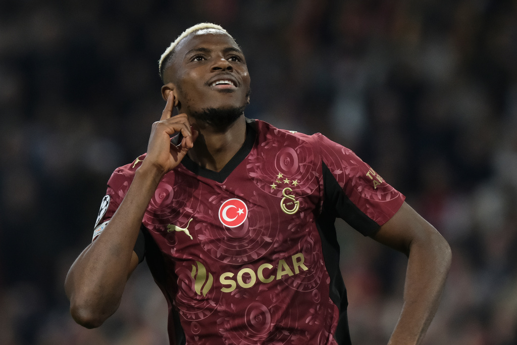 Hat trick moves Osimhen ahead of Kane, Mbappe and Haaland on Champions ...