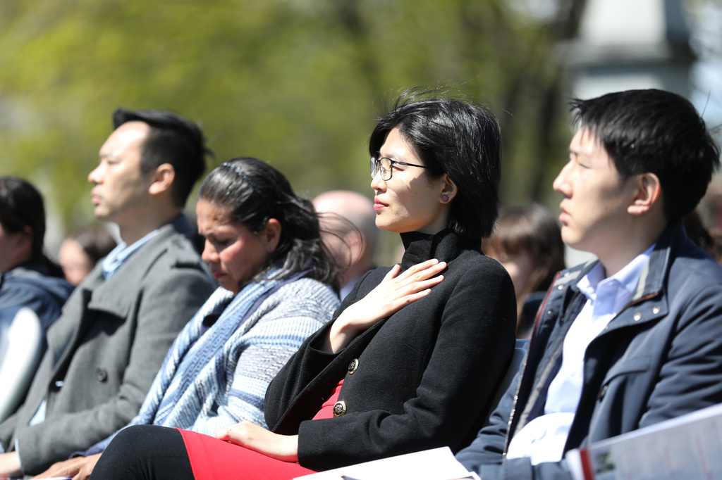 49 new Americans sworn in on Lexington’s Battle Green, birthplace of ...