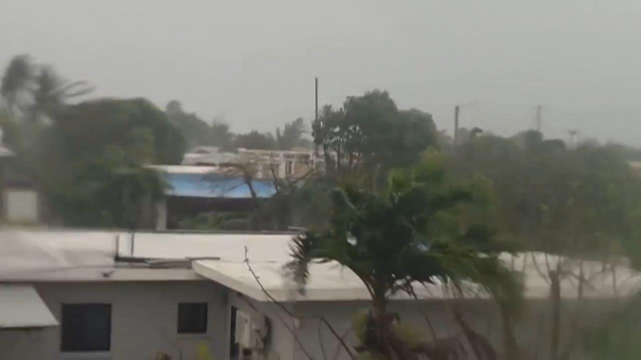 Super Typhoon Sinlaku pounds remote US islands in the Pacific Ocean ...