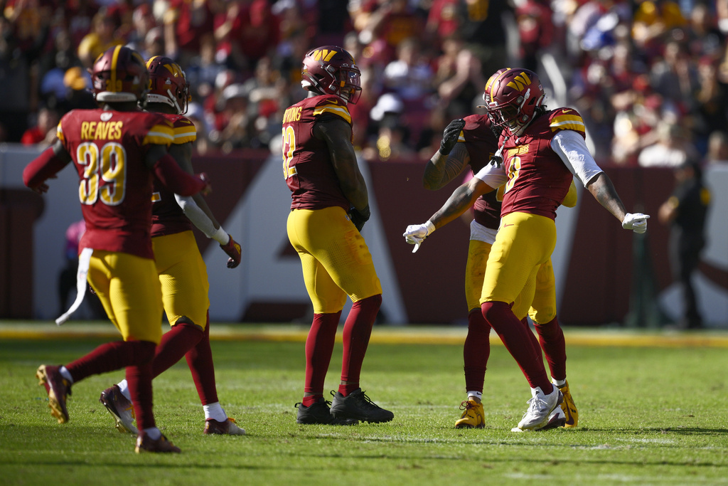 Washington Commanders ride 4-game winning streak into a showdown at the ...